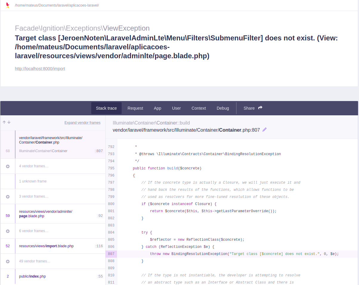 Menu Builder : Submenu · Issue #657 · jeroennoten/Laravel-AdminLTE · GitHub