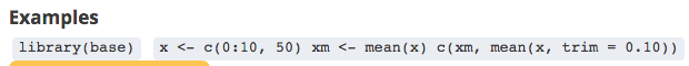 Newlines Missing From Examples In Help Panel · Issue 383 · Datacamp Rdocumentation App · Github