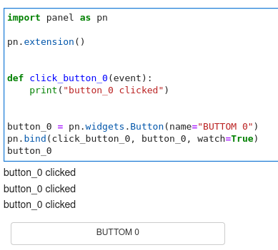 API for handling Button effects, and side-effects in general · Issue #4298 · holoviz/panel · GitHub
