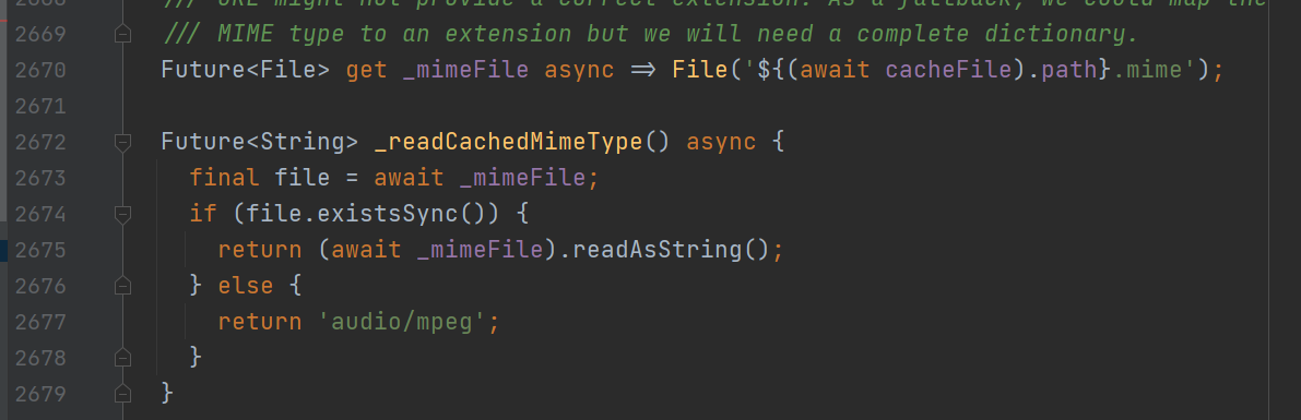 Is _readCachedMimeType method always return audio/mpeg ? · Issue #533 · ryanheise/just_audio ...
