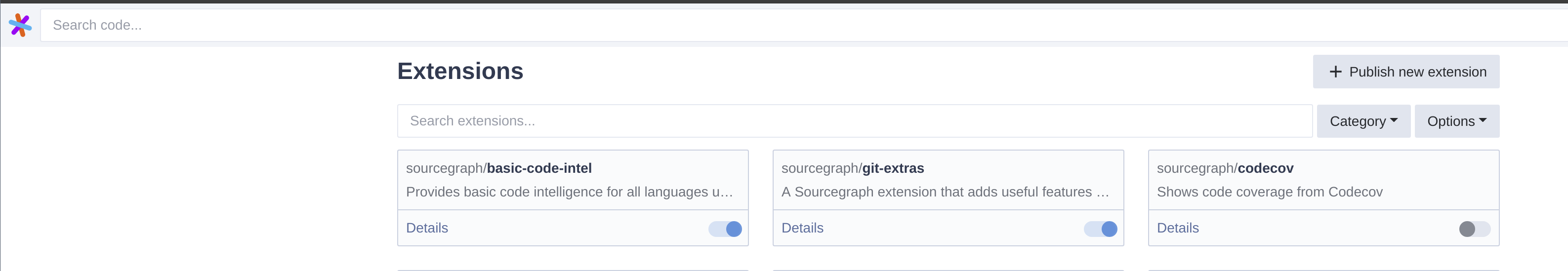 Enabled Extensions Filter Doesn T Work On Self Hosted Instance · Issue 1830 · Sourcegraph