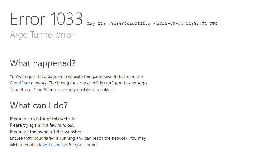 🐛 `cloudflared` does not reconnect after network outage · Issue #724 · cloudflare/cloudflared ...