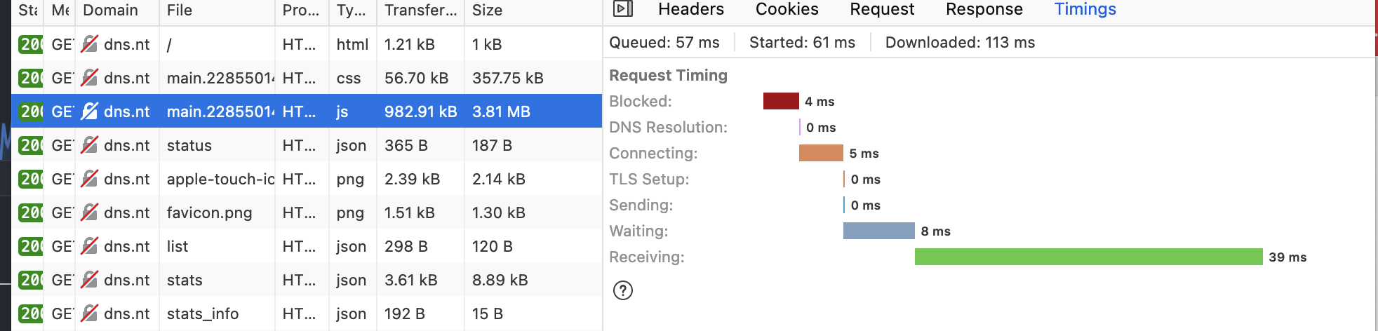 `main.js` causes major page load delay on SD card installations · Issue ...