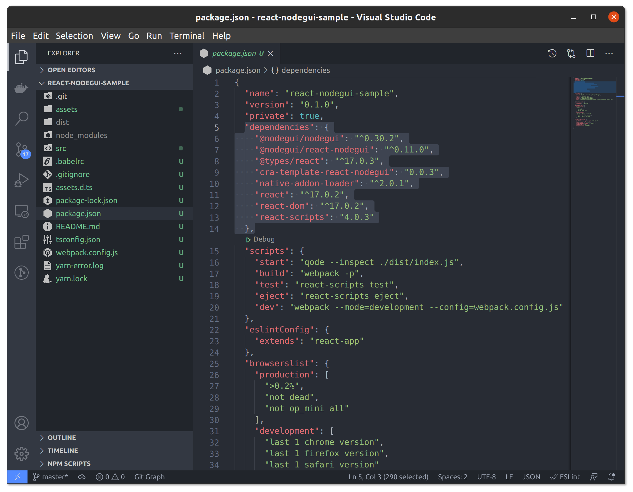 App does not open in dev mode · Issue #824 · nodegui/nodegui · GitHub