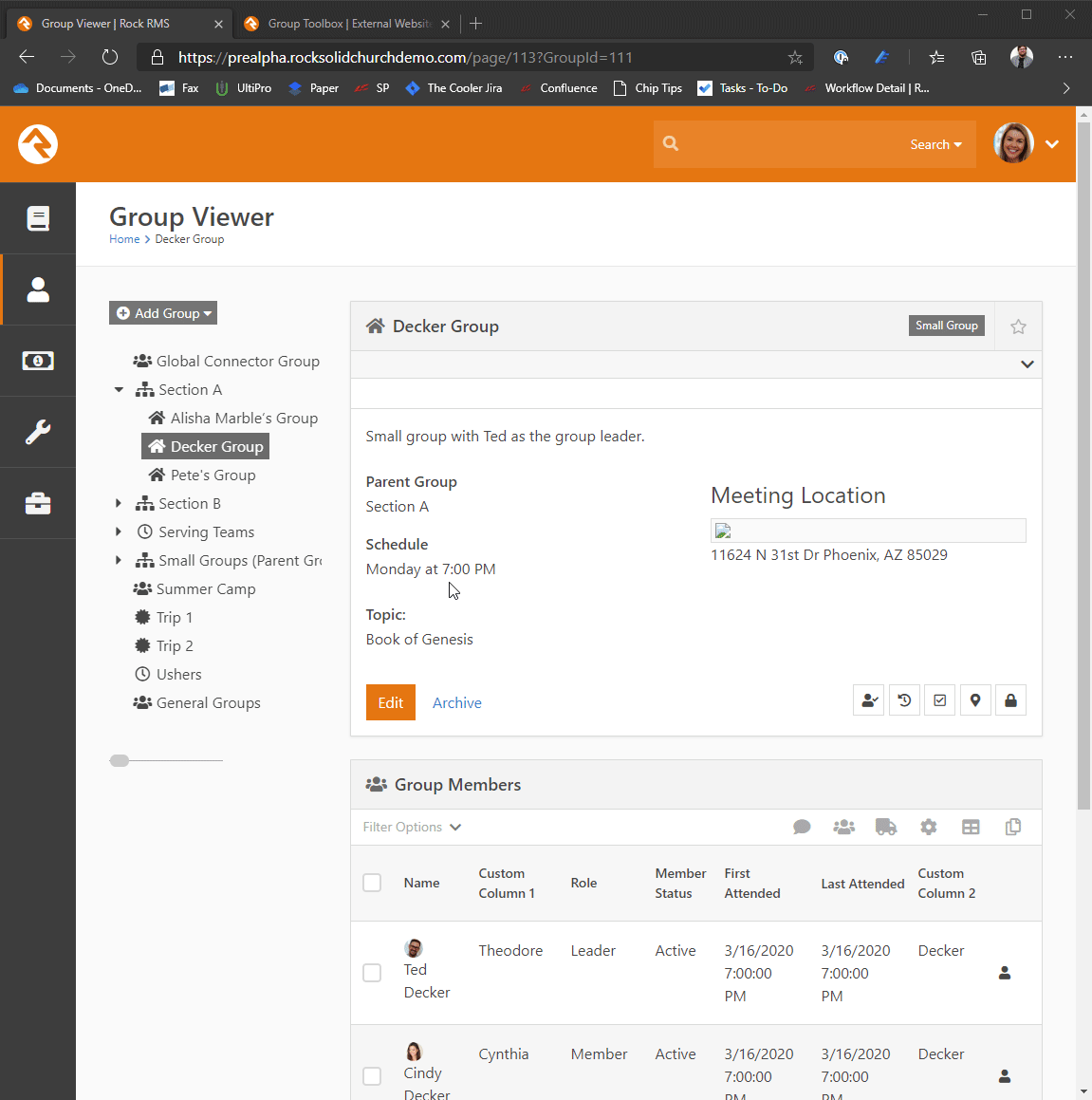 Group Toolbox allows bad Group address causing Exception when Editing Group. · Issue #4261 ...