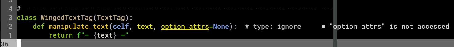 Ignore typing annotations · Issue #108 · microsoft/pyright · GitHub