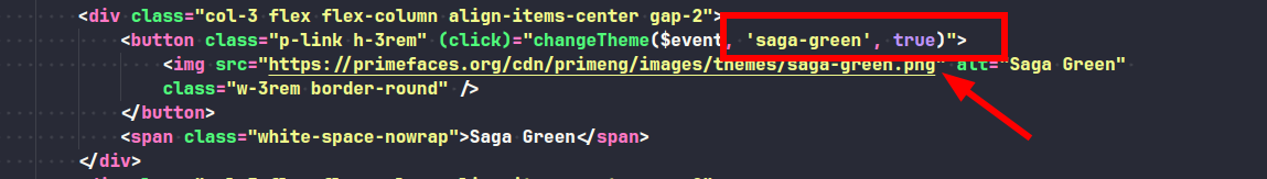 Saga-green theme is sending wrong boolean · Issue #13882 · primefaces/primeng · GitHub