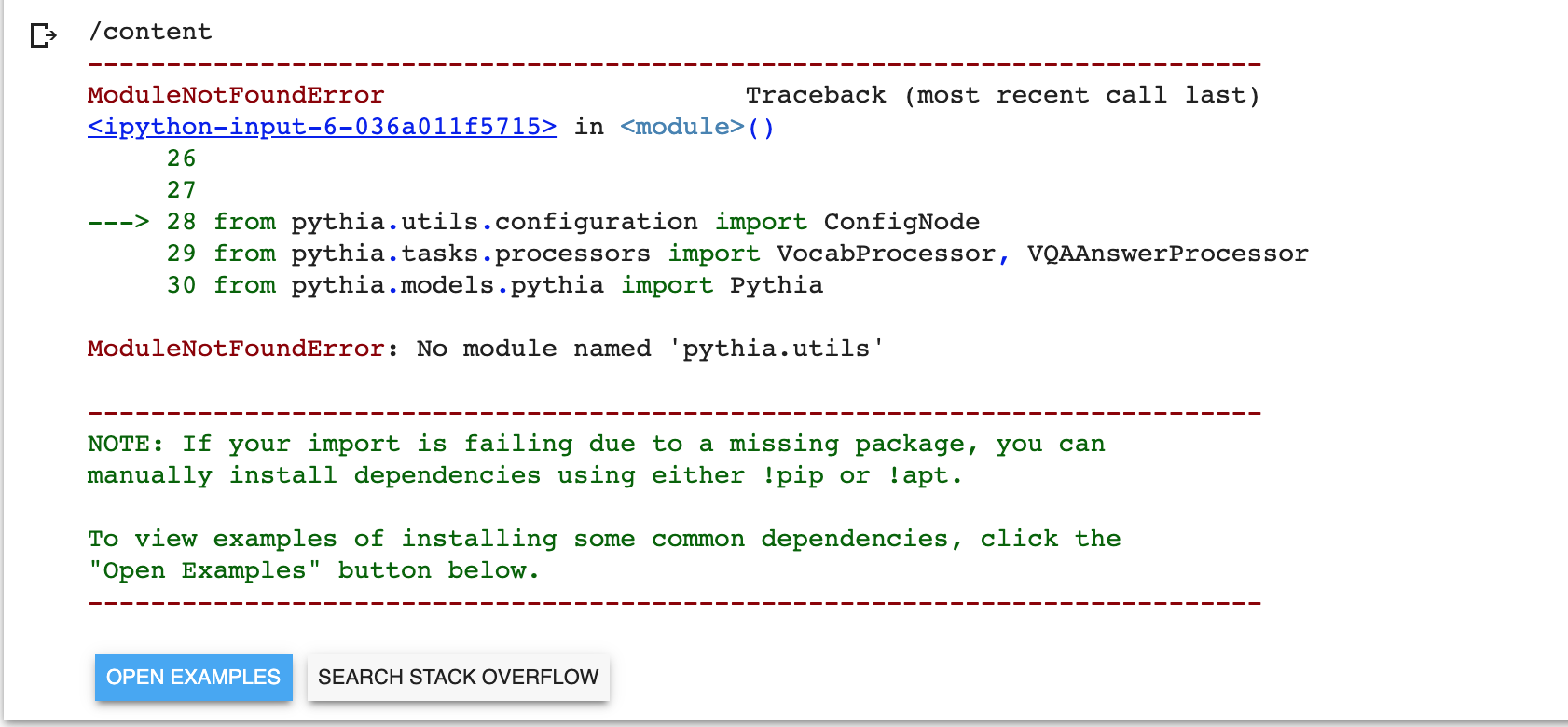 Colab notebook is not working · Issue #264 · facebookresearch/mmf · GitHub