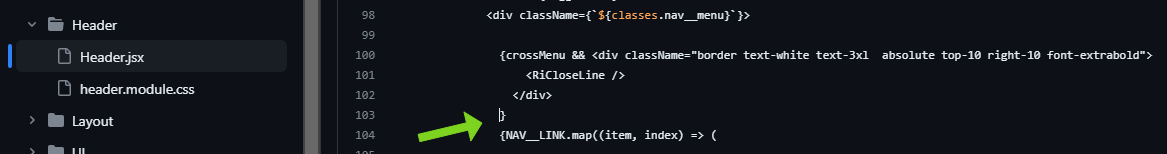 [BUG]: There may be a syntax error in line 103 in the Header.jsx file · Issue #161 · piyushgarg ...