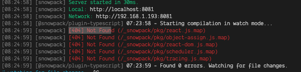 🐛 BUG: buildOptions.sourcemap throws 404 in development mode · Issue #3852 · FredKSchott ...