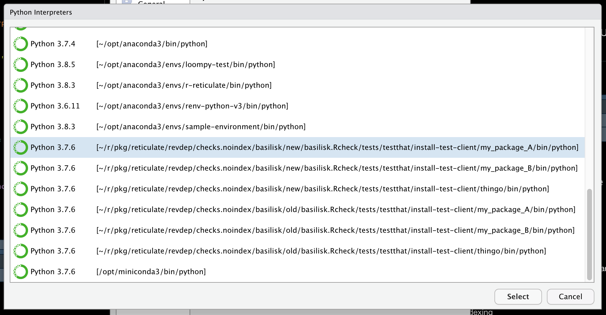 ignore anaconda environments found in revdep folders · Issue #8805 · rstudio/rstudio · GitHub