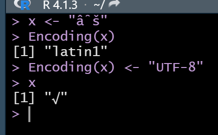 Encoding issue in notebook chunk output (attaching tidyverse packages) · Issue #10789 · rstudio ...