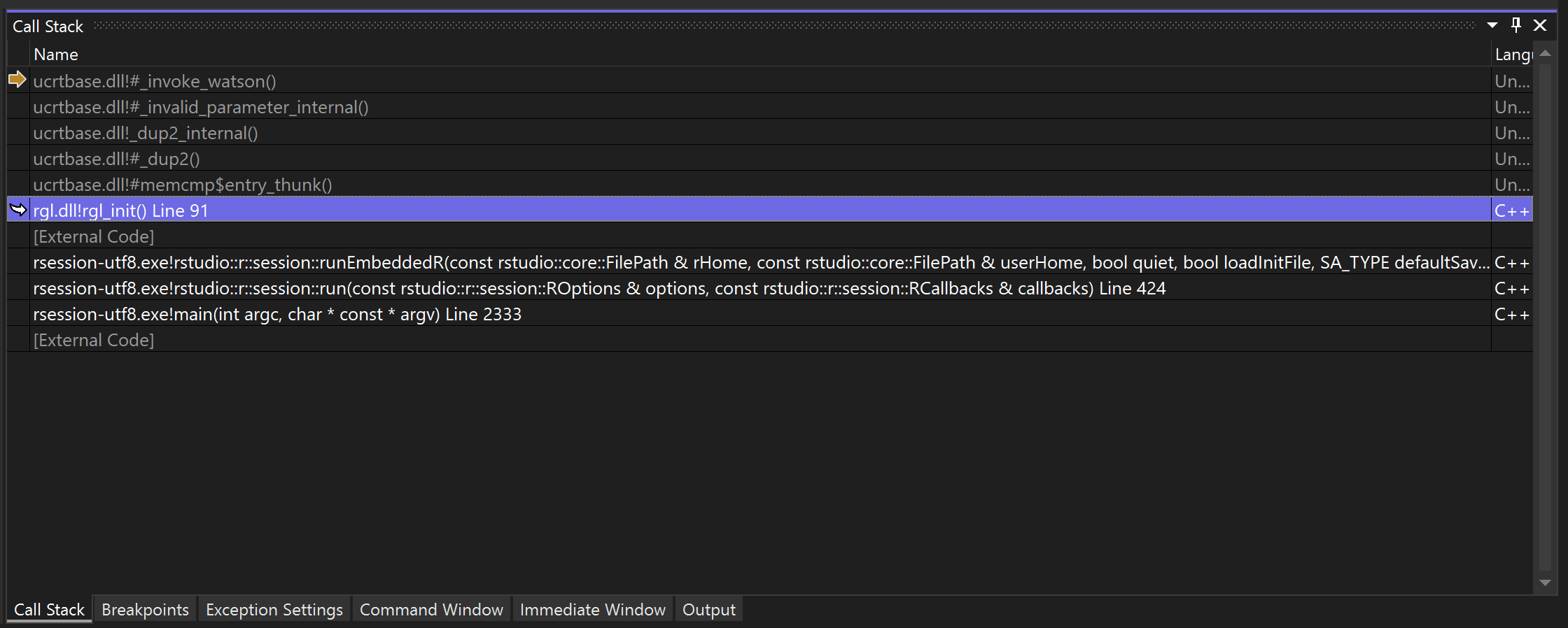 library(rgl) segfaults in RStudio · Issue #208 · dmurdoch/rgl · GitHub
