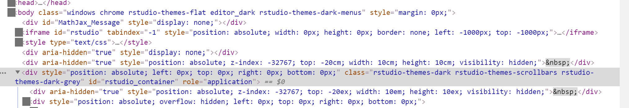 Selecting a dark editor theme does not switch GUI elements to dark mode ...