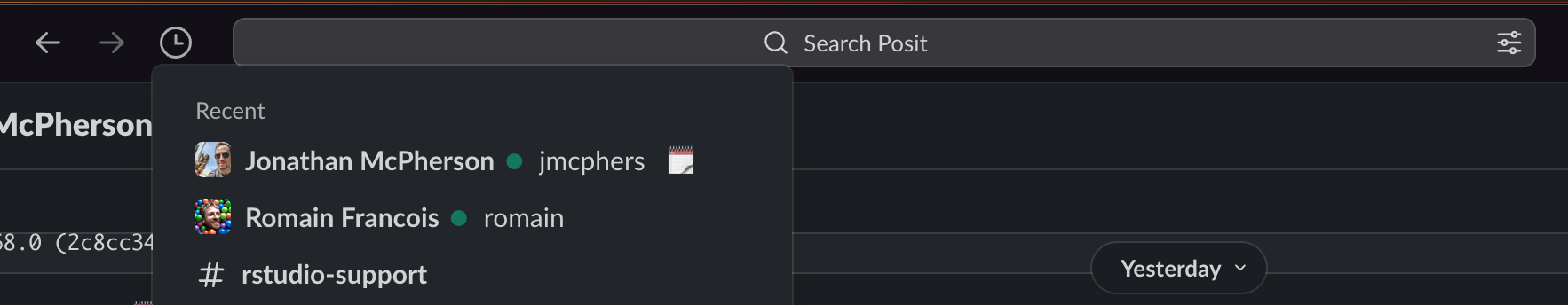 consider source navigation history UI? · Issue #372 · posit-dev/positron · GitHub