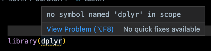 ark: Diagnostics incorrectly flag package names in library, require · Issue #433 · posit-dev ...