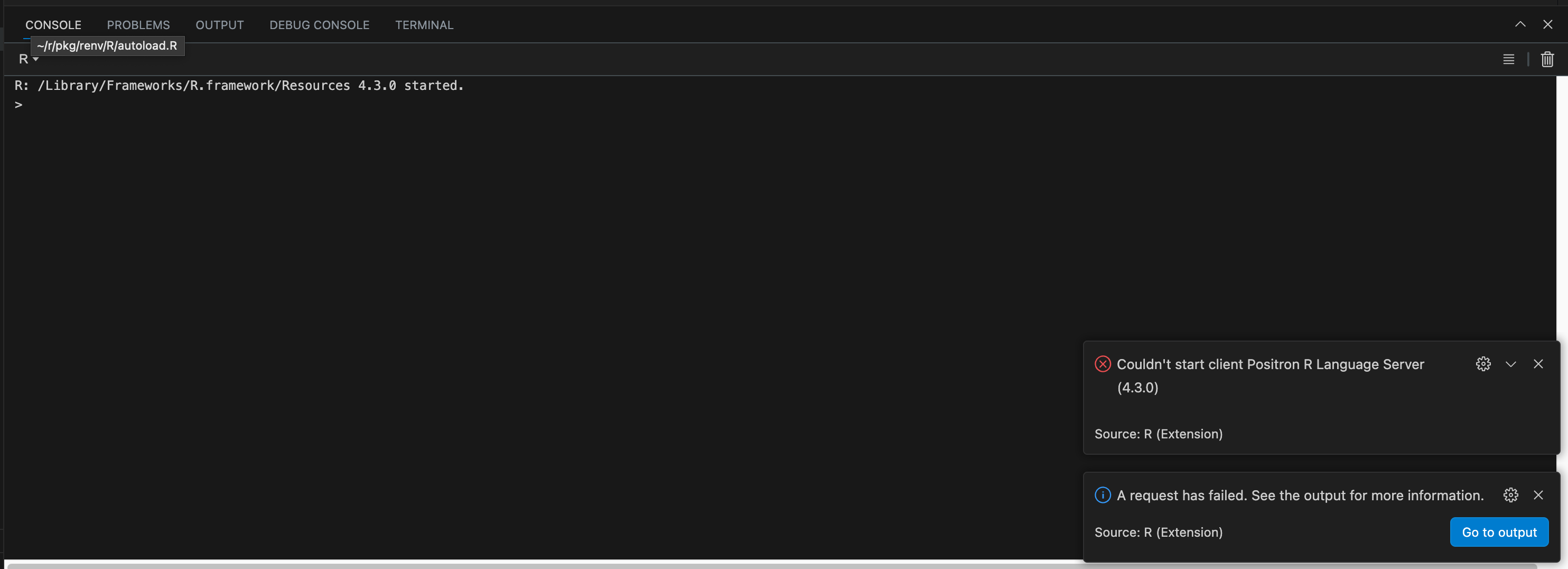 ark fails to start if old 'stale' ark instance is alive · Issue #537 · posit-dev/positron · GitHub