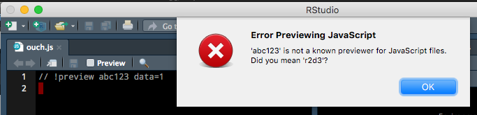 require 'r2d3' name when previewing JavaScript (closes #3205) by kevinushey · Pull Request #3213 ...