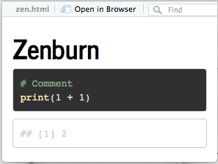 Background color (using zenburn highlight) in R-chunks not showing ...