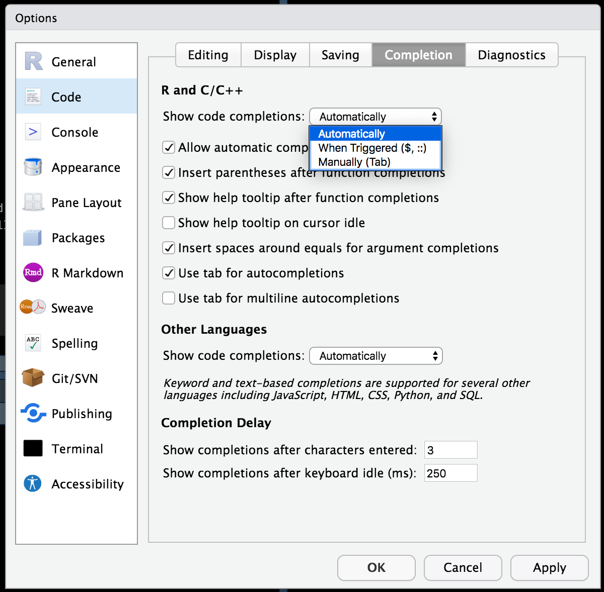 safer and generalized autocompletion after `$` · Issue #7354 · rstudio ...