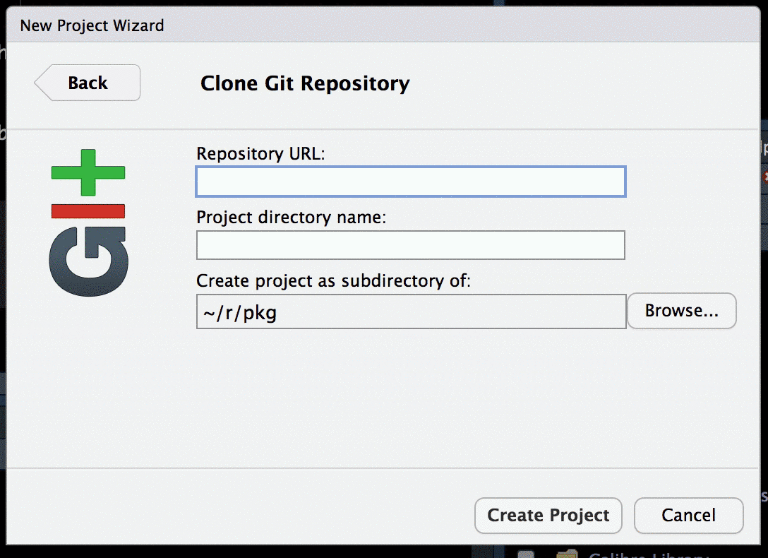 git project name is not updated when pasting URL in New Project dialog · Issue #7803 · rstudio ...