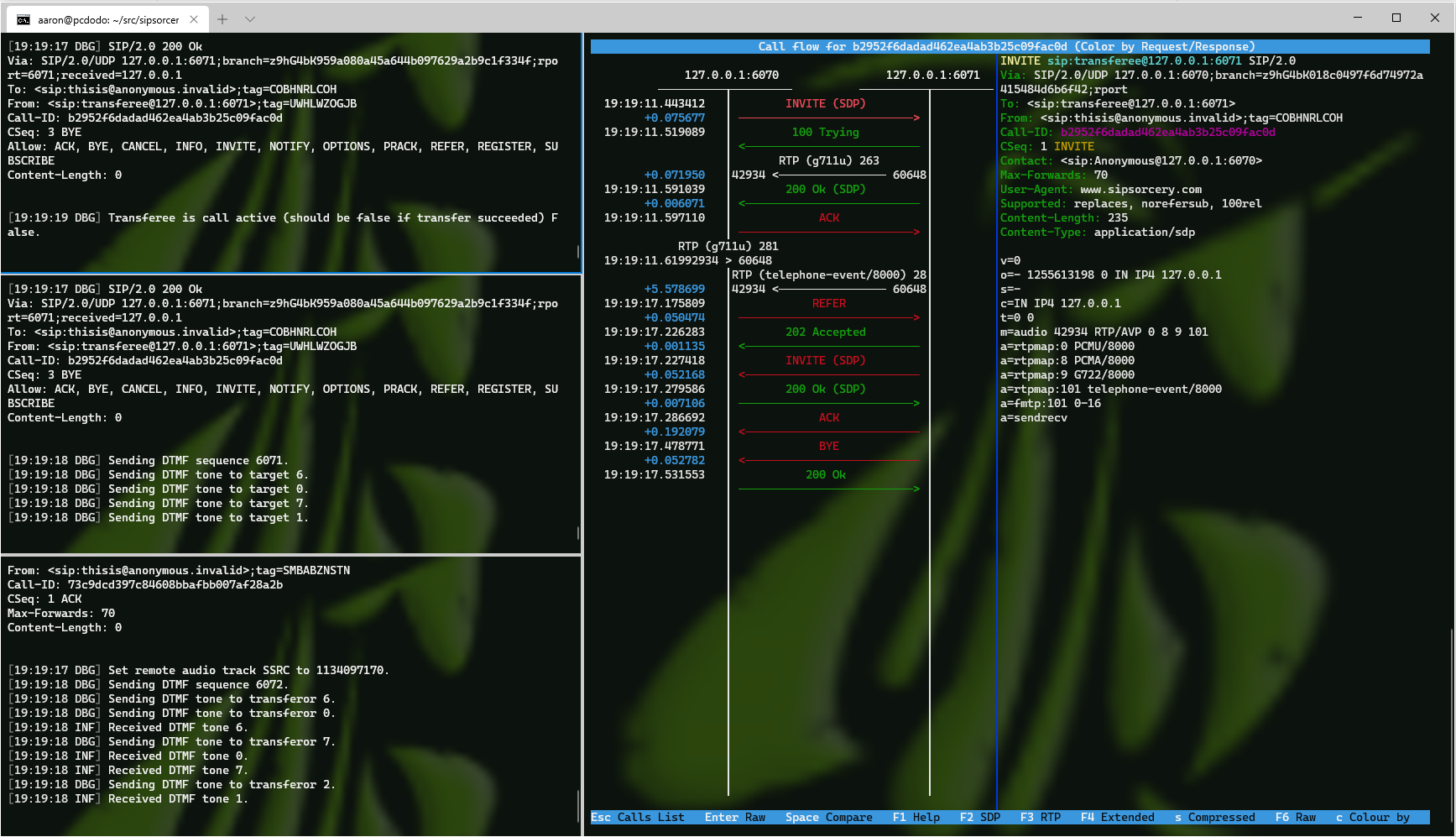 Blindtransfer not working (Failed to transfer) · Issue #288 · sipsorcery-org/sipsorcery · GitHub