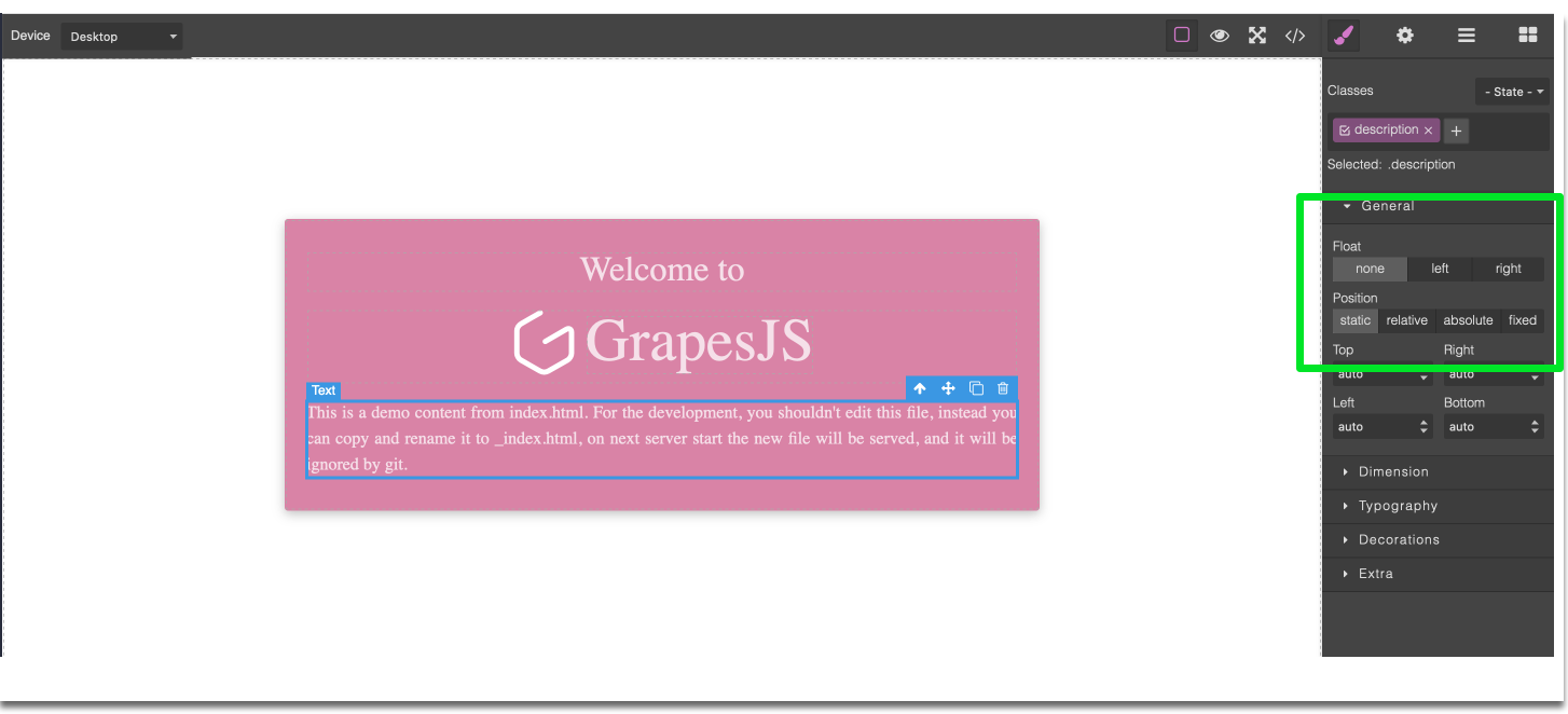 BUG: CSS Properties are not correctly loaded if style manager panel is not active at ...