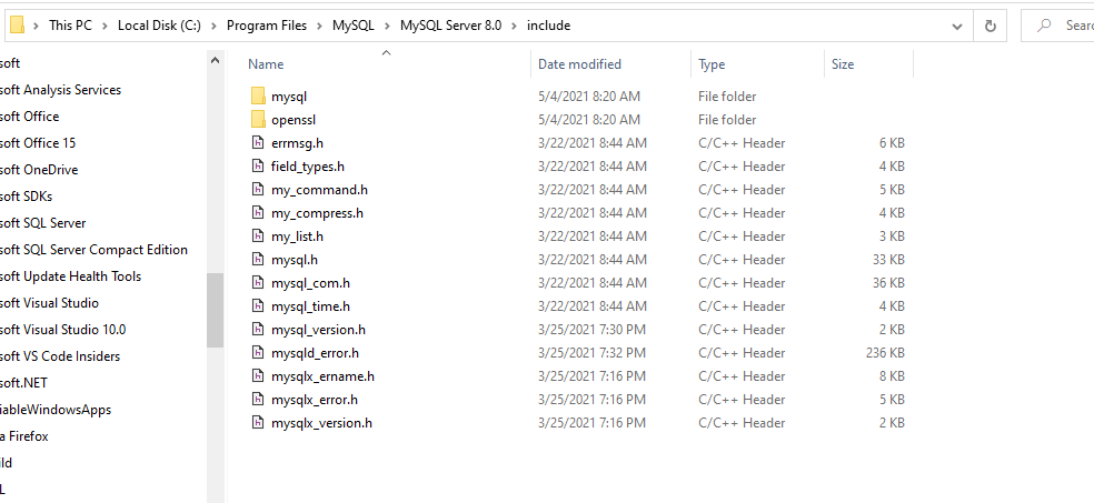 DataMySQL fails to compile on Windows · Issue #3445 · pocoproject/poco · GitHub