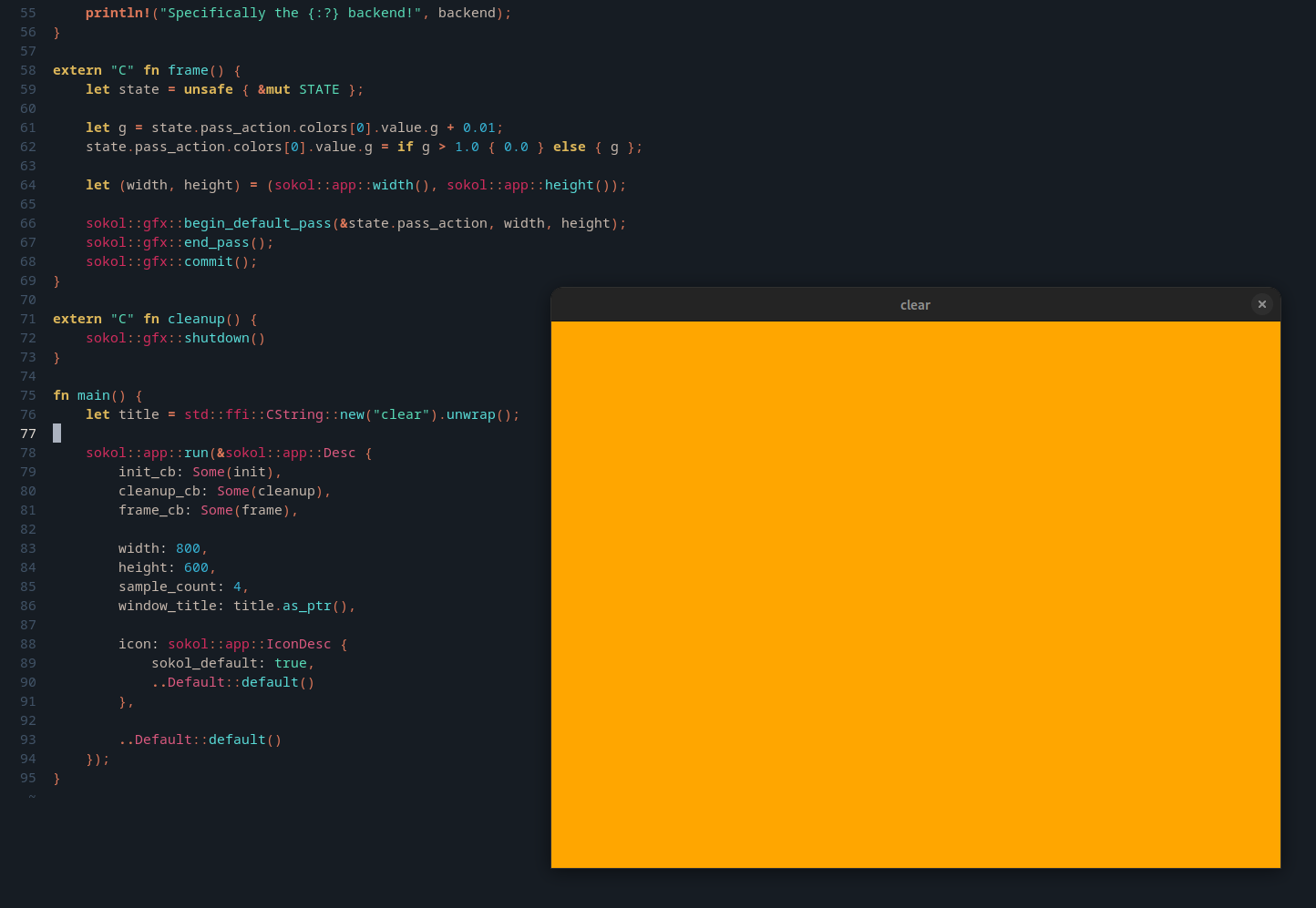 Automatically generating Rust bindings, comments and thoughts · Issue #802 · floooh/sokol · GitHub