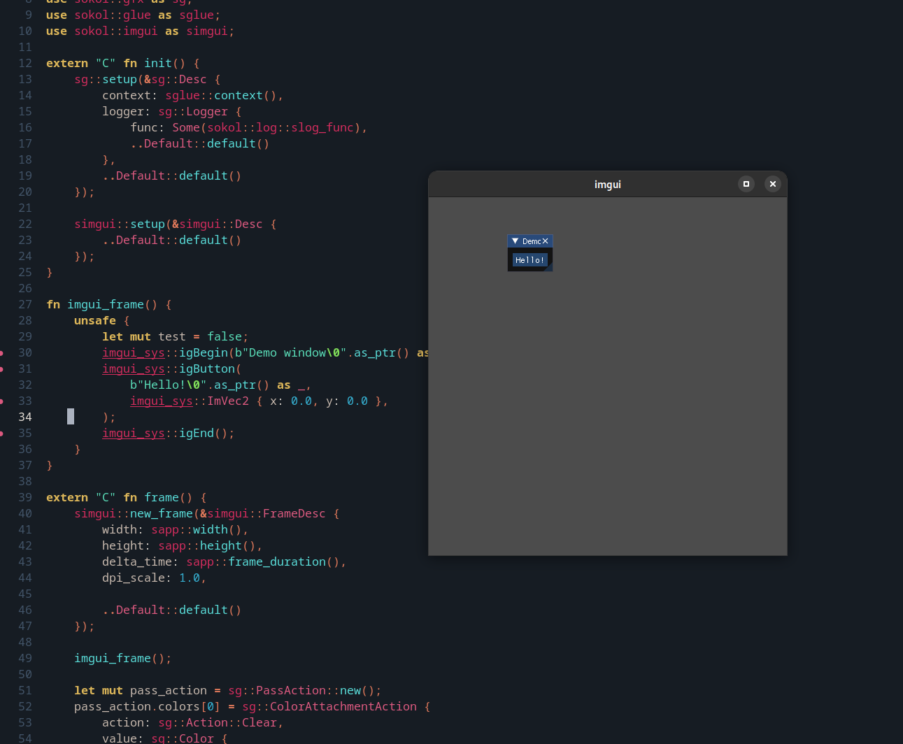 Automatically generating Rust bindings, comments and thoughts · Issue #802 · floooh/sokol · GitHub
