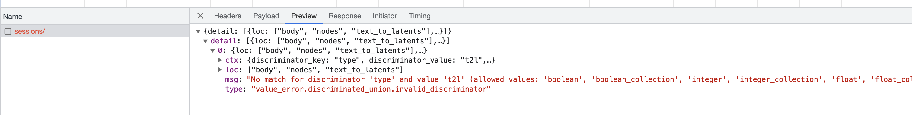 [bug]: Server Error Validation Error · Issue #4428 · invoke-ai/InvokeAI · GitHub