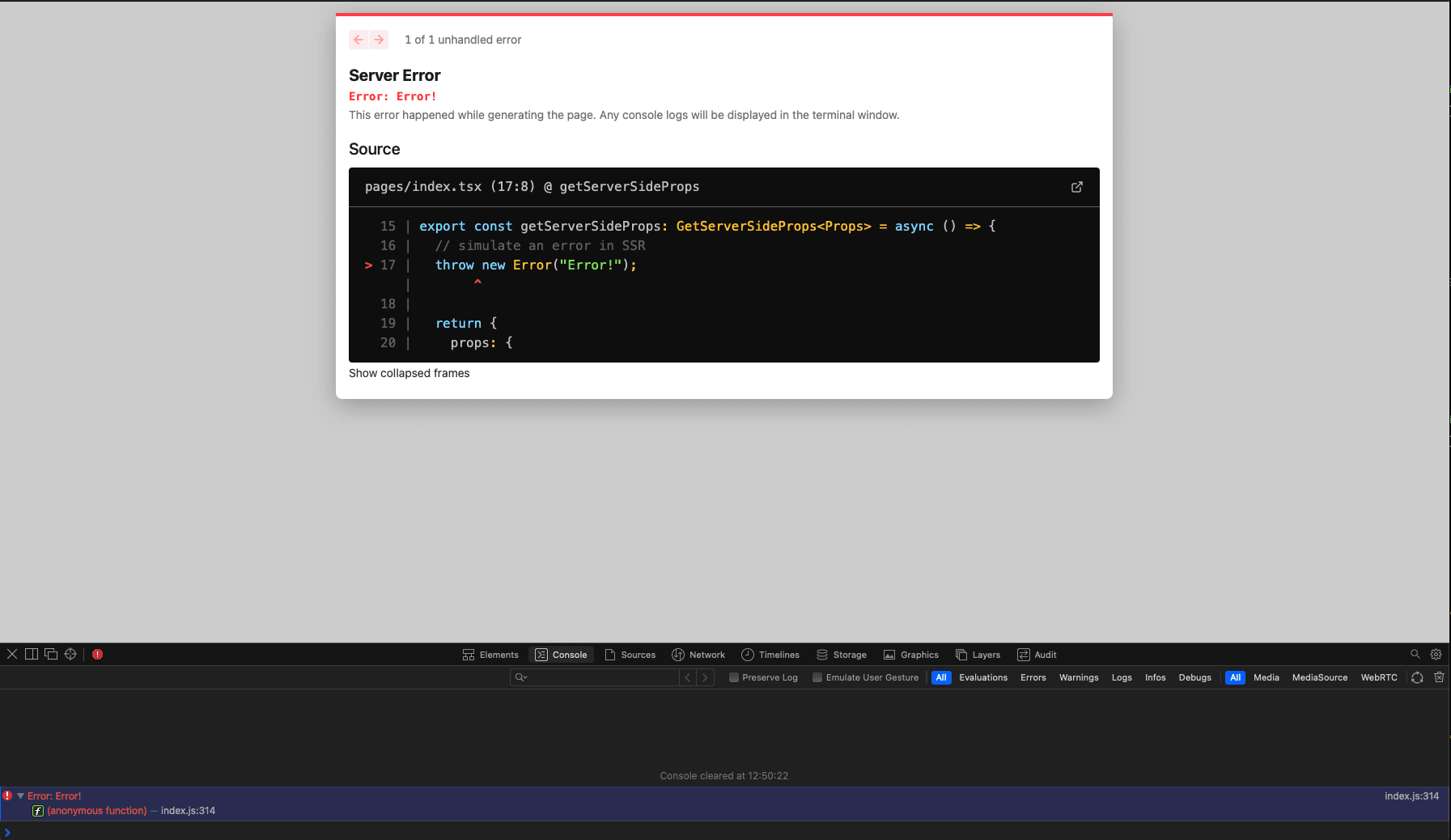 Dev error overlay not working properly in Chrome when using custom `assetPrefix` · Issue #29290 ...