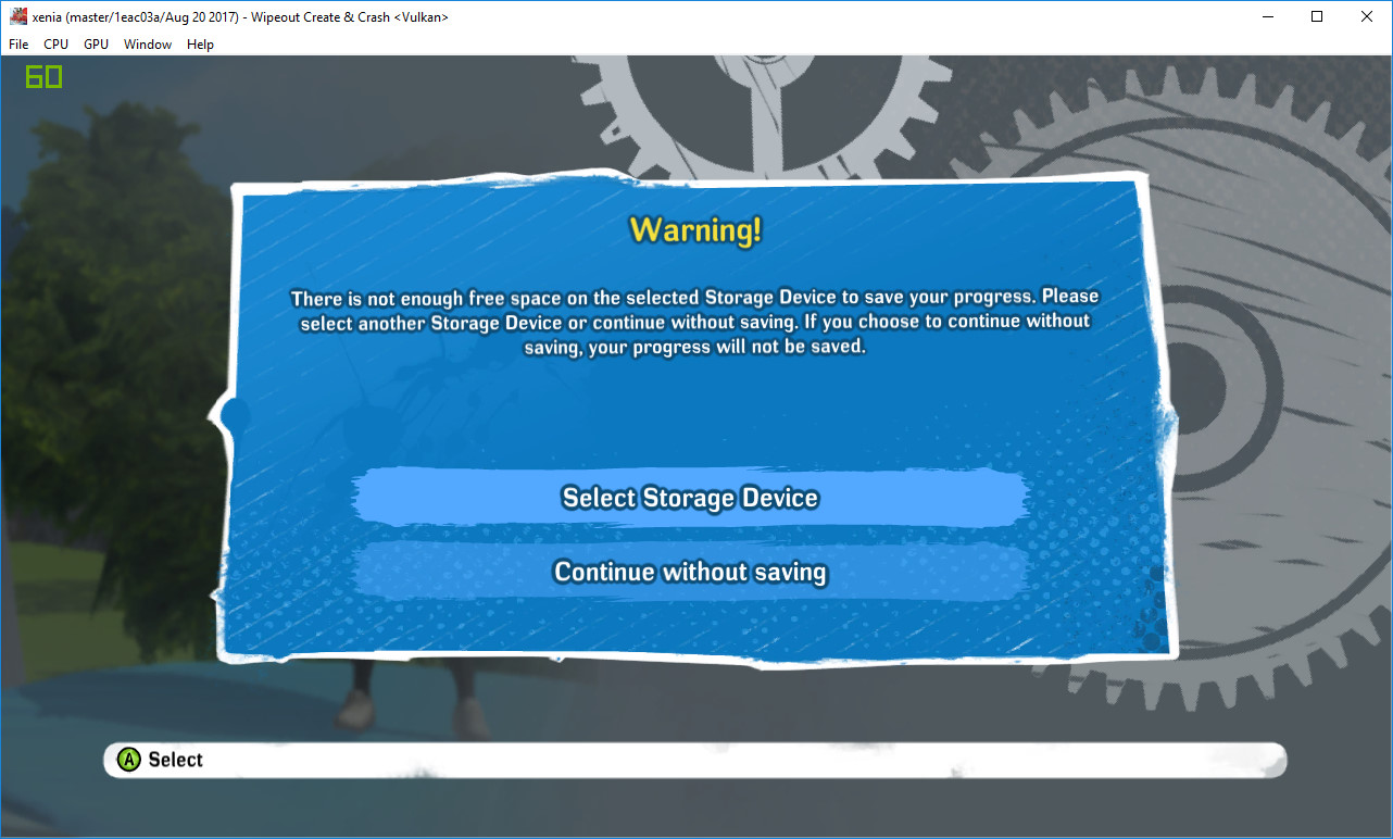 Save System 'Not enough space' (solved) · Issue #784 · xenia-project/xenia · GitHub