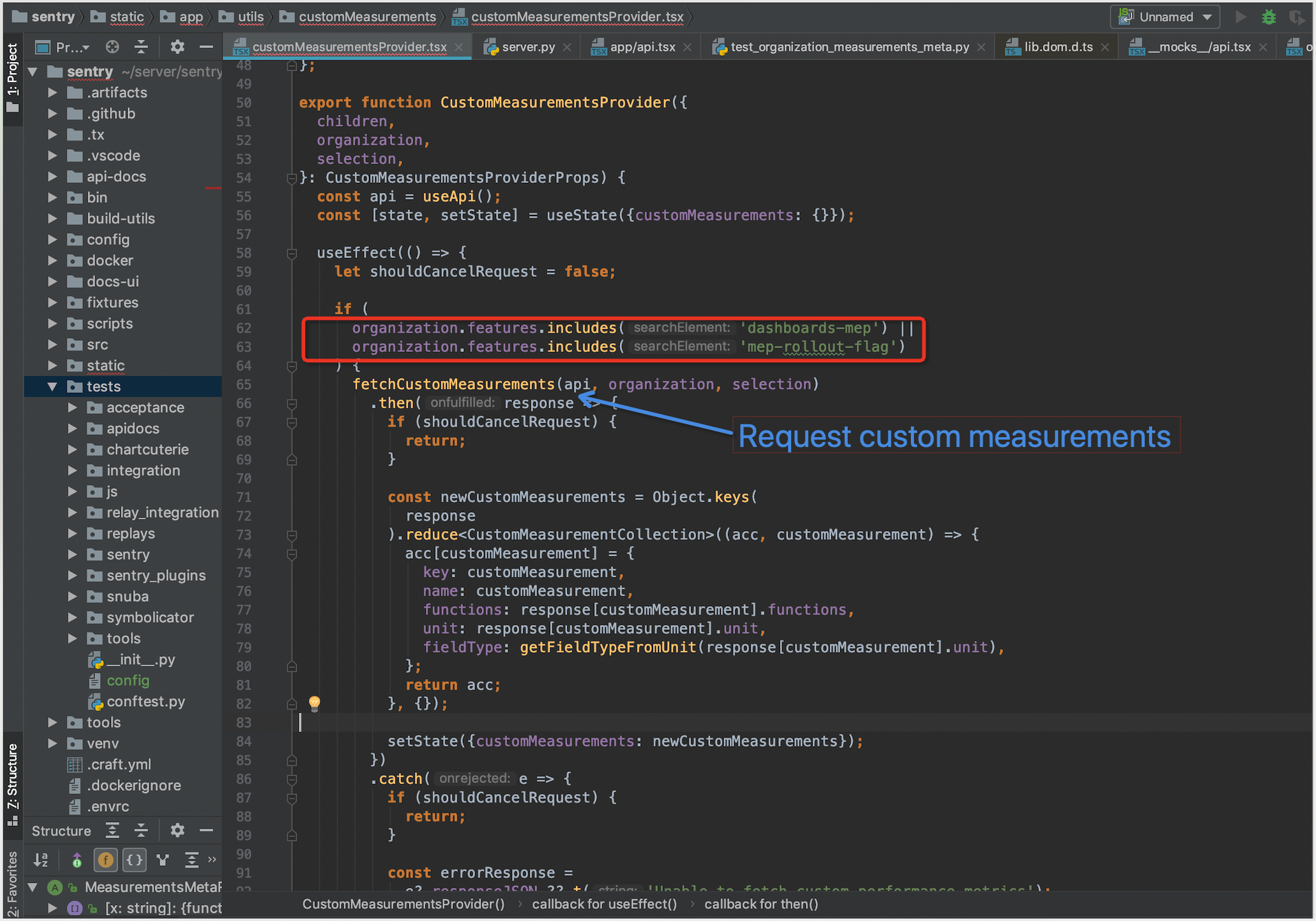 Can not select custom metrics as aggregate args · Issue #1769 · getsentry/self-hosted · GitHub