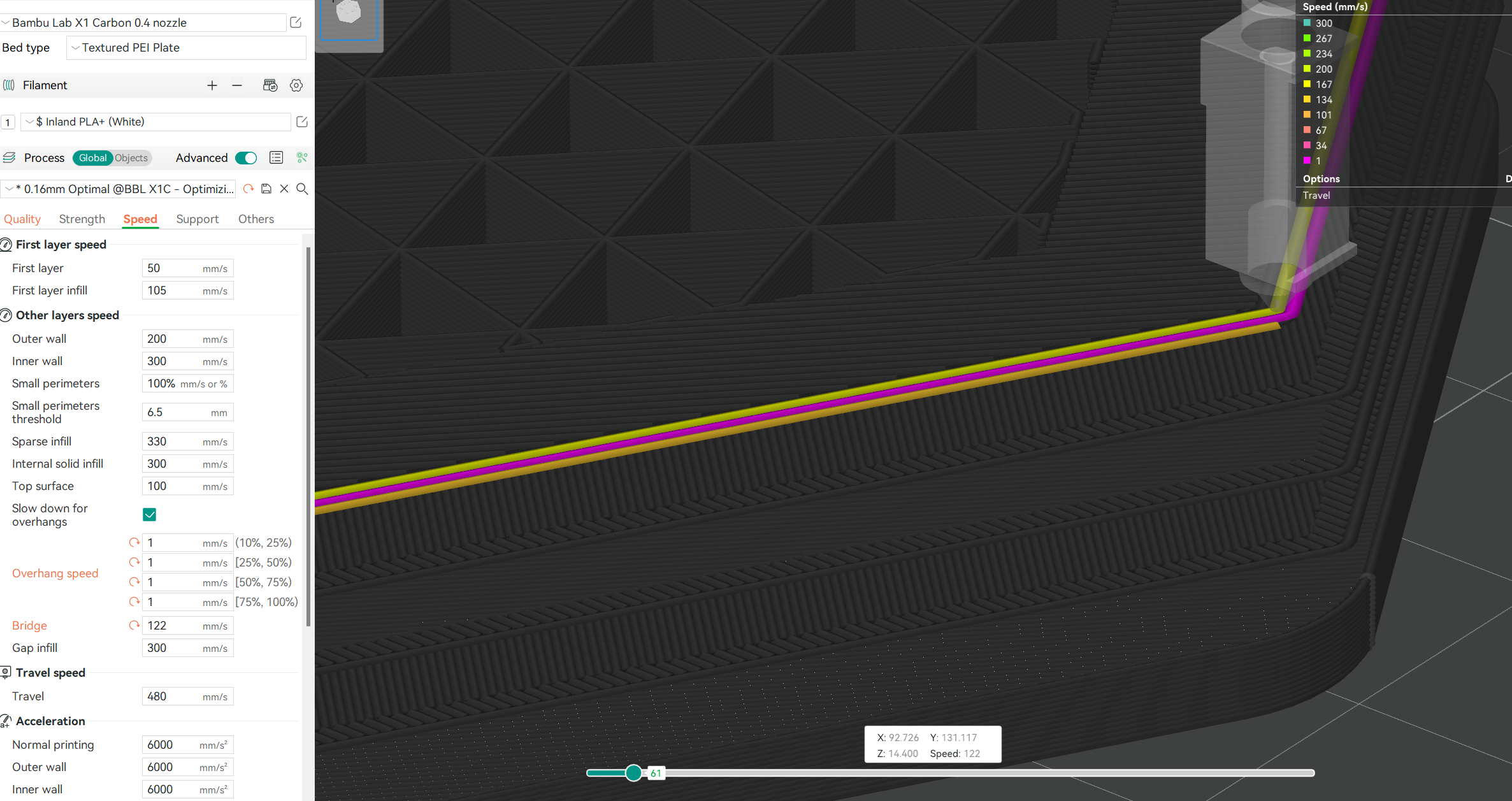 Overhang walls are incorrectly getting Bridge speeds · Issue #1060 · bambulab/BambuStudio · GitHub