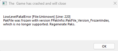 LowLevelFatalError [File:lJnknown] [Line: 220] · Issue #651 · itsamewayu/OLFallenDoll · GitHub