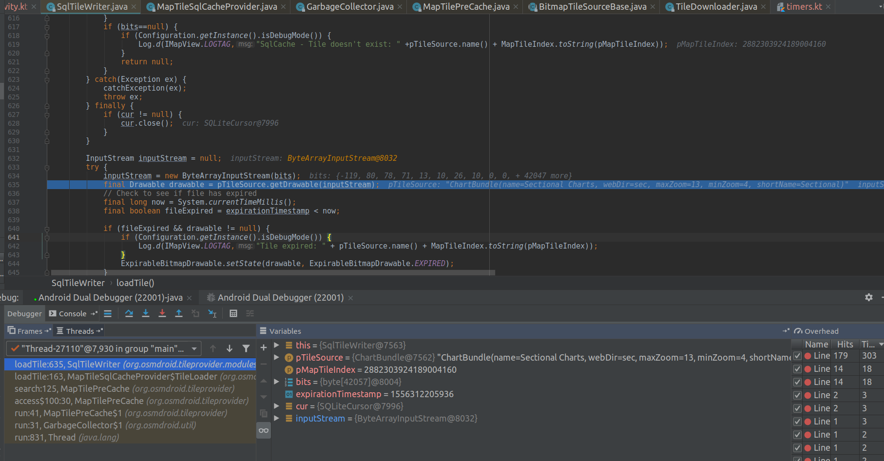 GarbageCollector loads tiles? · Issue #1328 · osmdroid/osmdroid · GitHub