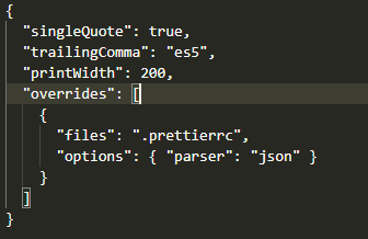 git commit的prettier设置问题，注释自动换行的情况。 · Issue #4292 · ant-design/ant-design-pro · GitHub
