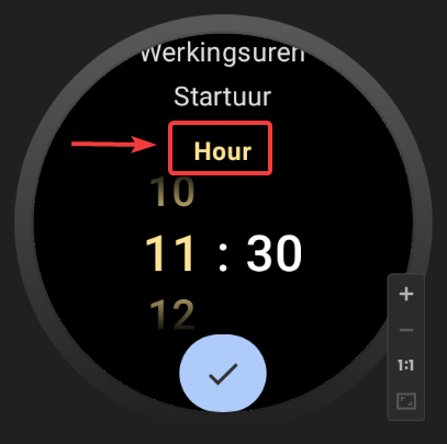 Suggestion/question: Make title hideable for Timepicker? · Issue #815 · google/horologist · GitHub