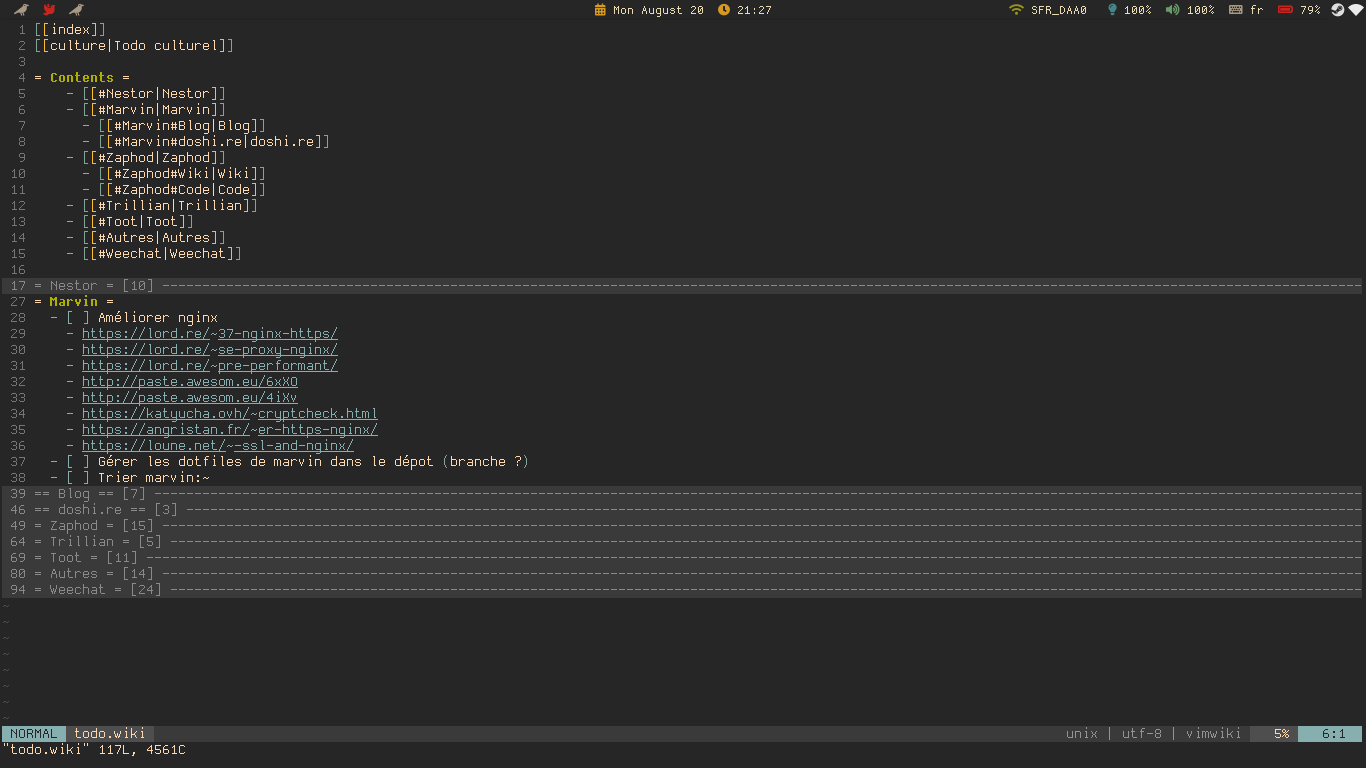 Highlighting and folds are acting super weird (+ tagbar involved somehow) · Issue #549 · vimwiki ...