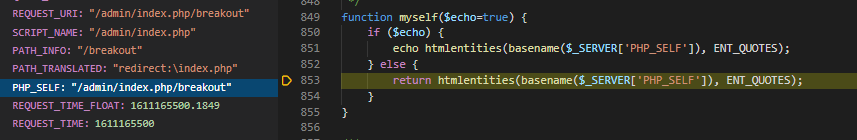 Reflected Cross-Site Scripting (XSS) vulnerability in GetSimple CMS v3.3.16 in 'admin/index.php ...