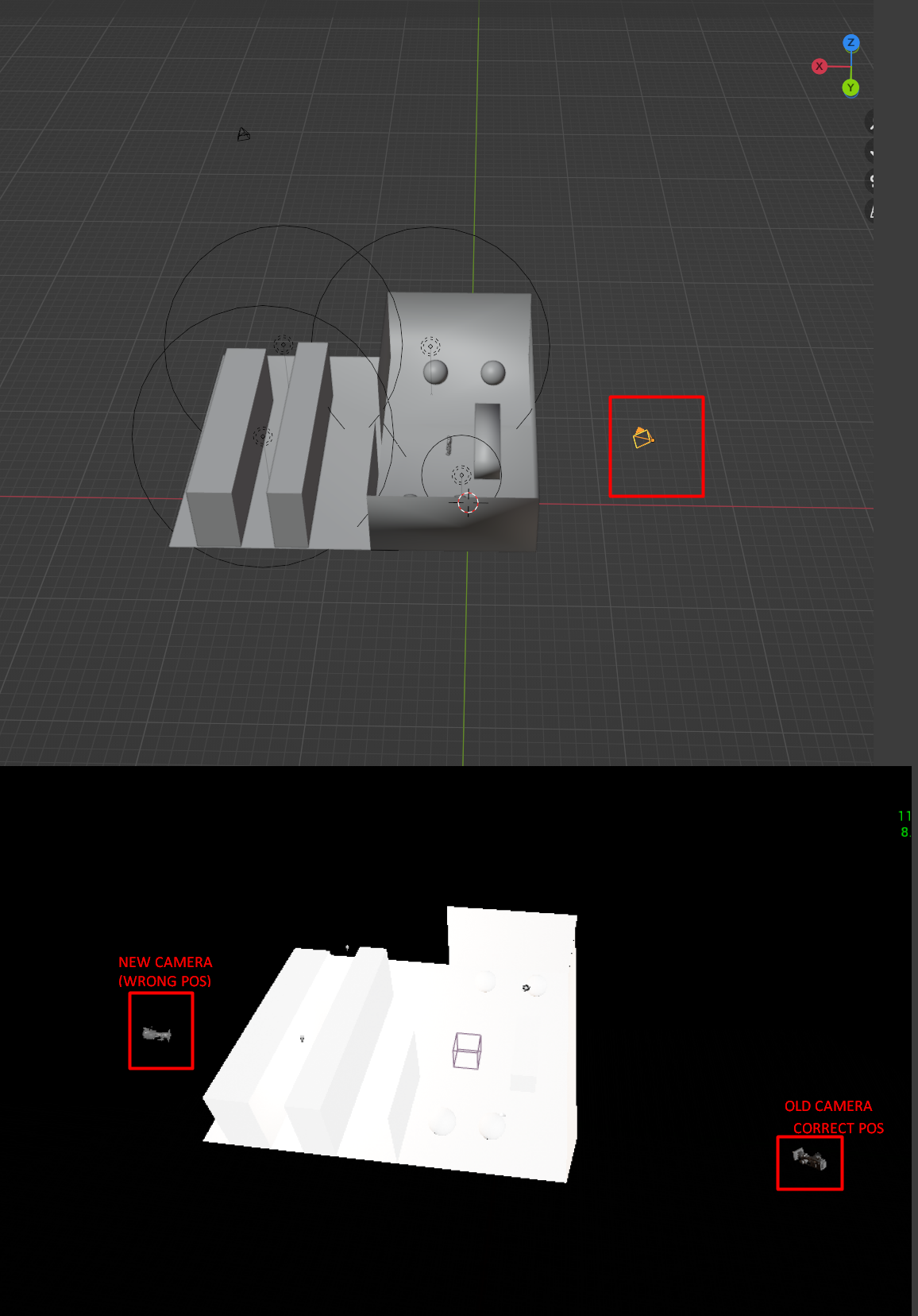 Export static camera positions/rotations/properties (no sequencer/timeline) · Issue #153 ...