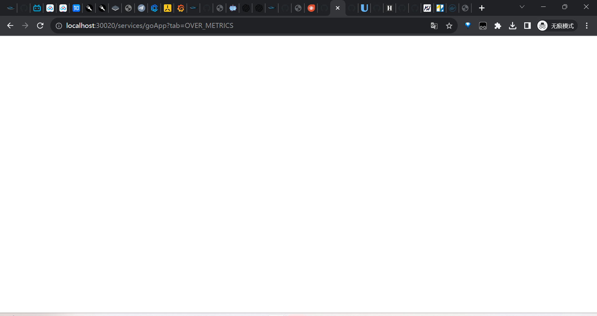 The page “/services/goApp?tab=OVER_METRICS” is blank again · Issue #3923 · SigNoz/signoz · GitHub