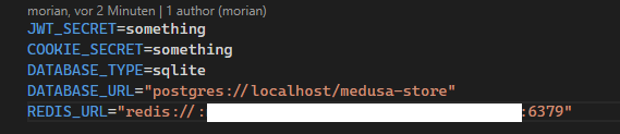 [1.8.0] ioredis unable to connect with redis besides localhost · Issue #3733 · medusajs/medusa ...