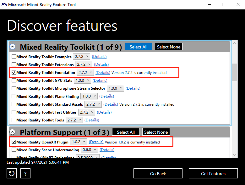 Failed to connect to Holographic Remoting Player using OpenXR with MRTK 2.7.2 · Issue #10204 ...
