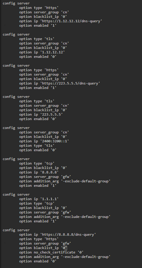 第二dns停用IPV6地址解析无效 · Issue #1091 · pymumu/smartdns · GitHub