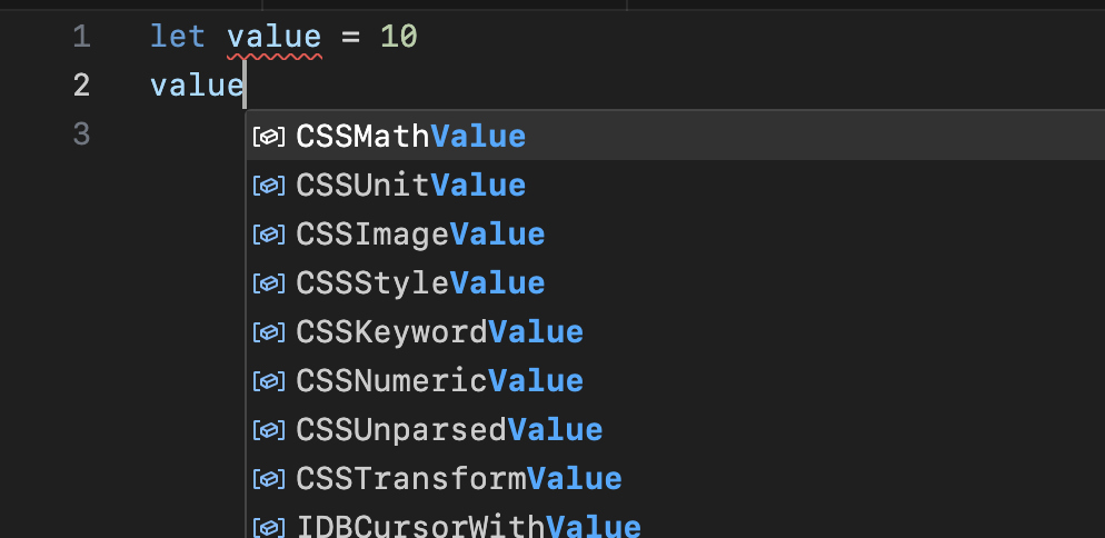 TypeScript variable name autocompletion doesn't work without a ... TypeScript variable name autocompletion doesn't work without a ...