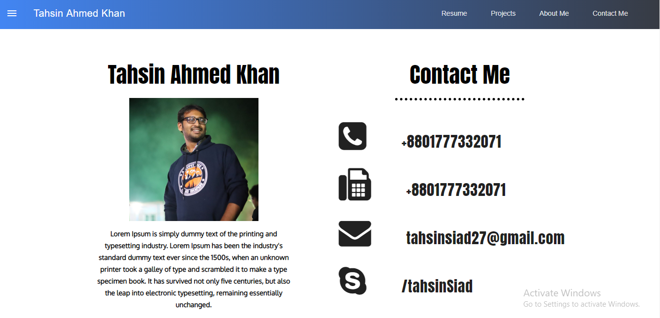 GitHub - tahsinsiad/Portfolio-using-React