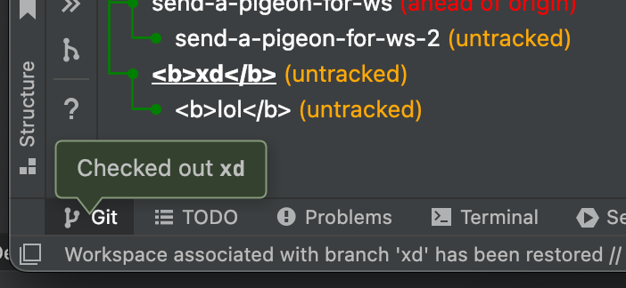 Branch names containing HTML tags are incorrectly formatted · Issue #1242 · VirtusLab/git ...