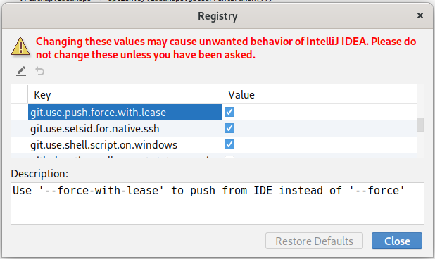 Dispatch git push (also in `--force-with-lease` version) to IntelliJ ...